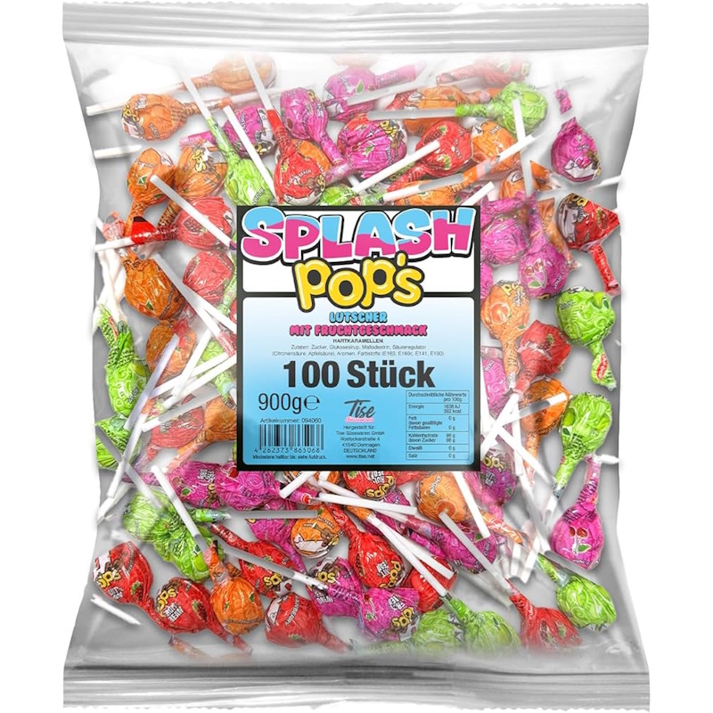 Splash Pop's 100st | Lollies | De Prijshamer