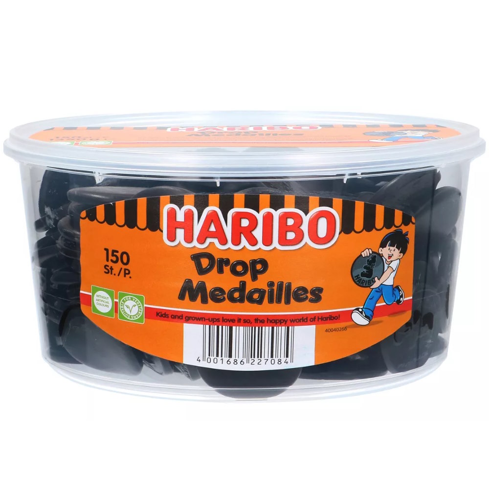 Haribo Dropmedailles | Drop | De Prijshamer