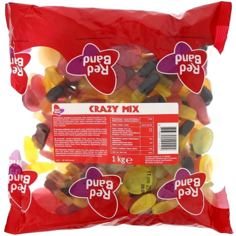 Red Band Crazy Mix | Snoep | De Prijshamer