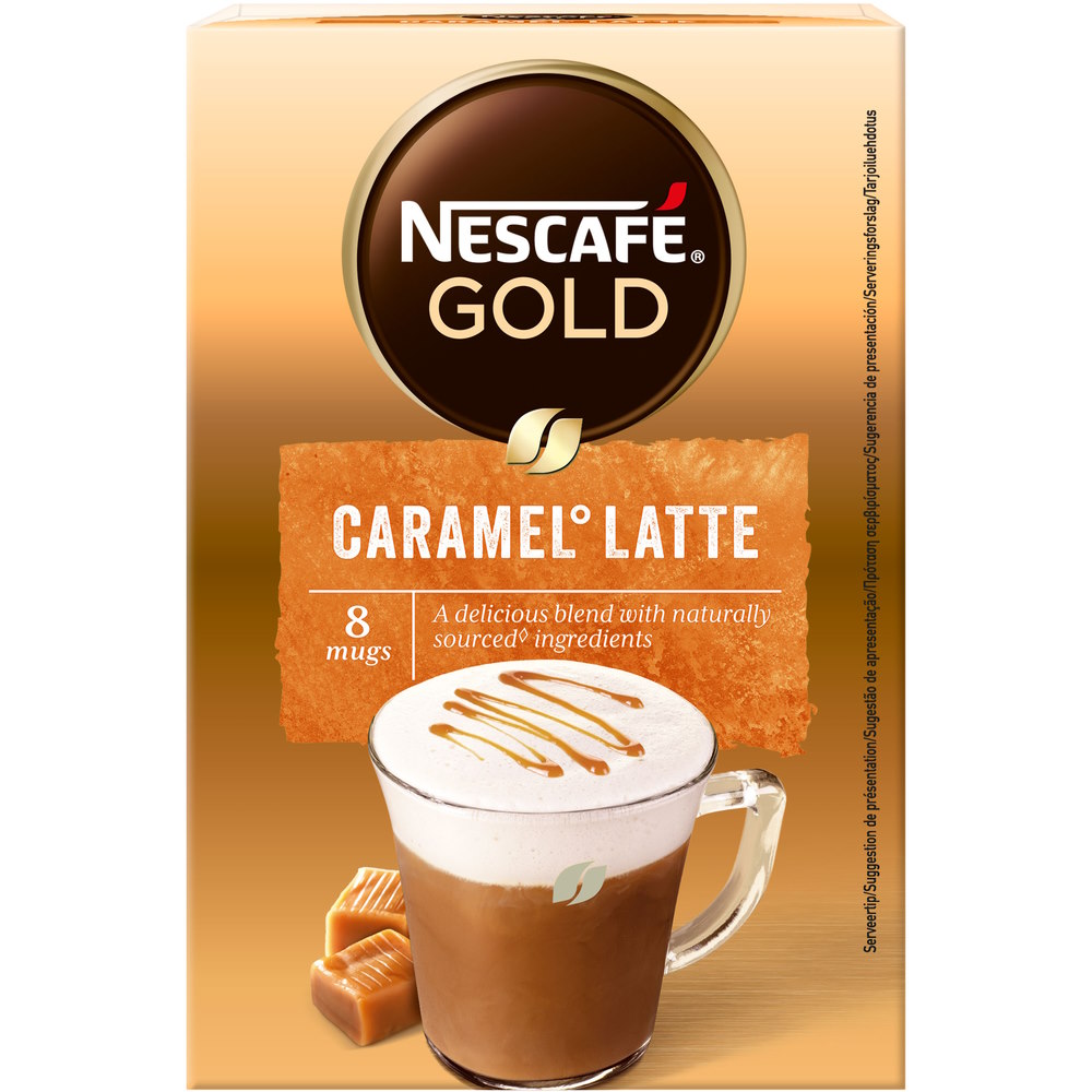 Nescafé Caramel Latte | Oploskoffie | De Prijshamer
